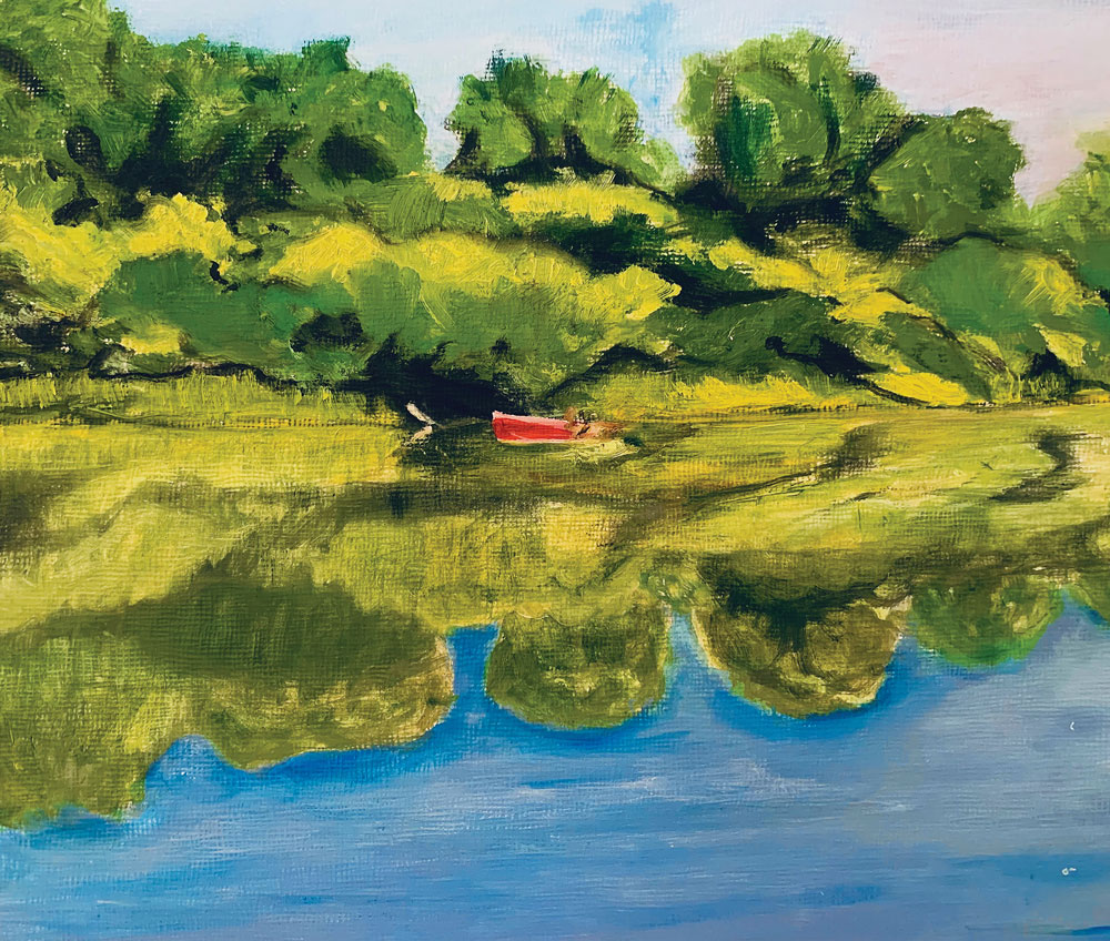 Cover Artist Linda Louie - Inside Sacramento